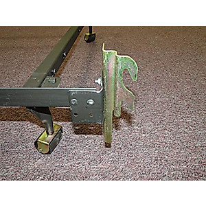 Down hook bracket headboard adapter #69 TWO PACK down hooks, bolt-on to hook-on conversion, easy conversion of non down hook, bolt on bed frame to hook-on head and footboards. Height/width adjustments