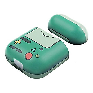 WiLLBee Adventure Time Compatible with AirPods Case Protective Hard PC Shell Cute Cover - Lovely BMO