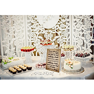 Don't say Bride or Wedding Game, Put a Ring on It Bridal Shower Game with 50 Fake Rings, Bridal Shower Decorations, Bachelorette Hens Party Game, Wedding Shower Supplies - 03