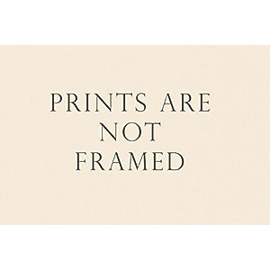 Storm Photography Print (Not Framed) Picture of Supercell Thunderstorm with Lightning Bolt on Spring Evening in Kansas Weather Wall Art Nature Decor (8" x 10")