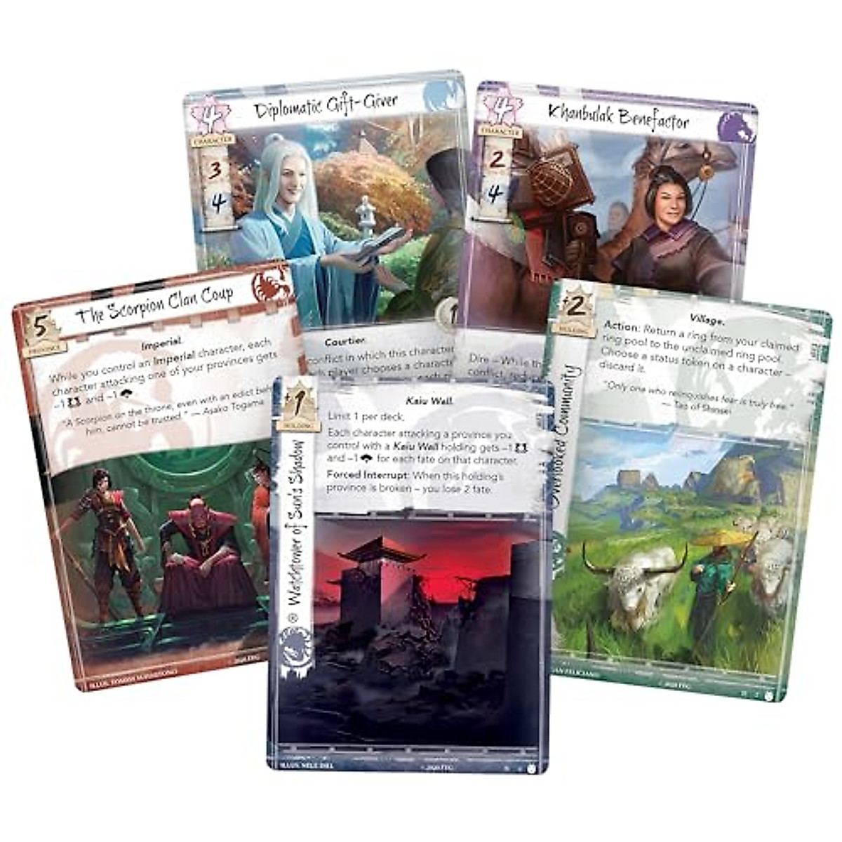 Fantasy Flight Games Legend of The Five Rings LCG: Twisted Loyalties Dynasty Pack - Tactical Strategy Game for Kids & Adults, Ages 14+, 2 Player, 45-90 Minute Playtime, Made
