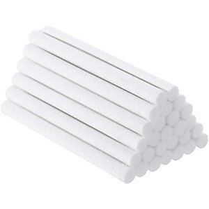Humidifier Filter Cotton Refill Travel Mini Sticks Car Humidifier Replacement Parts for Portable Personal USB Powered Smart Humidifiers in Office Bedroom (4 Inch), 40 pieces