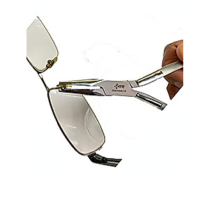 Spire tools ® Nose Pad Arm Adjusting Pliers Eyeglass Arms Frame Eyeglasses Nose Pad Remover, Multi-purpose Optical Optician Tool for Glasses Repair Assembling & Adjusting
