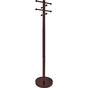 Advantus Wood Coat Tree, 68 Inches, Cherry (40808)