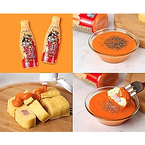 Bulldark Spicy Chicken Roasted 250g / Korean food/Korean sauce/Asian dishes Samyang K-food Mukbang [삼양 불닭소스 그리고 마요] Buldark1pc And Buldark Mayo 1pc