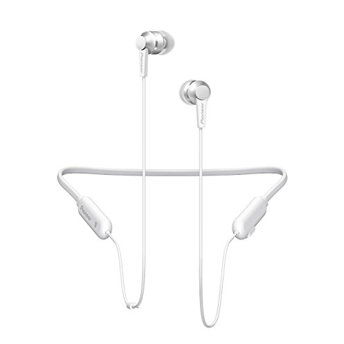 Pioneer Neck Band Type Bluetooth Earphone SE-C7BT-W (Alpine White)【Japan Domestic Genuine Products】 【Ships from Japan】