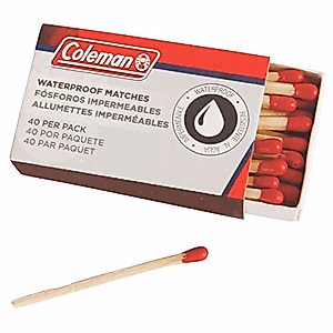 Coleman Waterproof Matches (4 Pack)