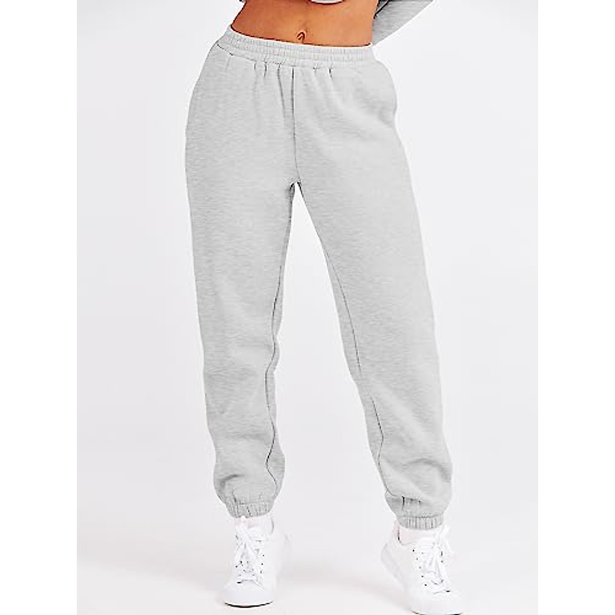 ANRABESS Women's 2 Piece Lounge Sets Fall Outfits Long Sleeve Cozy Casual Crew Neck Sweatsuit Matching Set 2023 Fashion Clothes Loungewear A1014qianhuahui-L