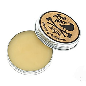 Axe Wax Premium Blade Care - 2oz (60ml) of Quick-Drying Wax for Protecting and Restoring Axes, Knives, EDC, Damascus, San-Mai, Carbon Steel, Gun Stocks, Knife, Wood Cutting board, Leather, and More