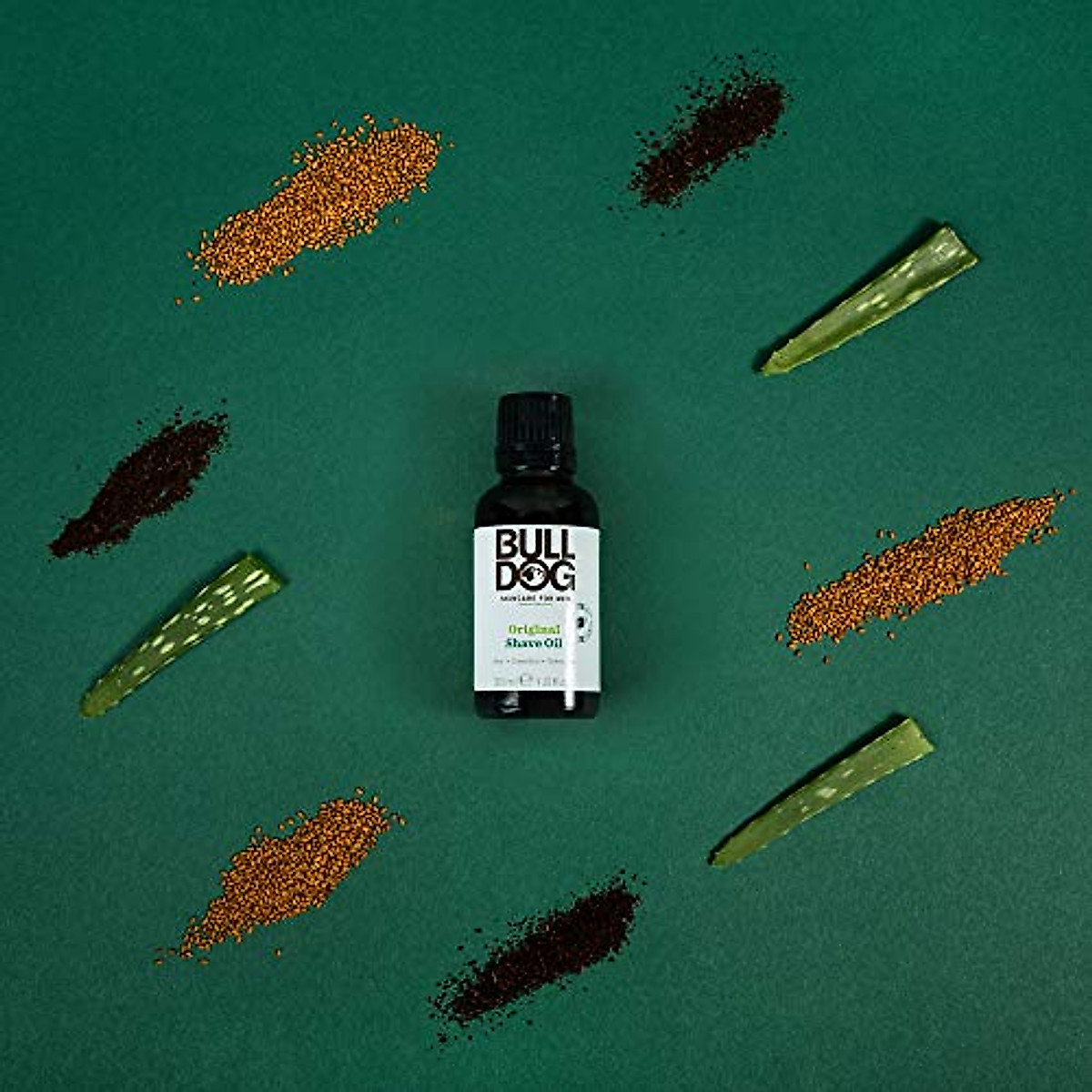 Bulldog Mens Skincare and Grooming Original Shaving Oil, Beard Care, 1 Fl Oz