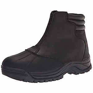 Propét Men's Blizzard Mid Zip, Black, 10.5 XX-Wide US