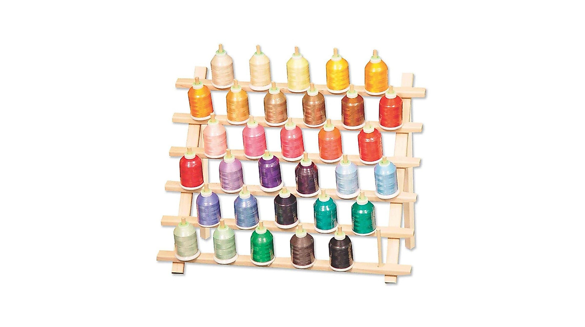 June Tailor Cone Thread Rack Holds 33 Cones - Versatile & Compact