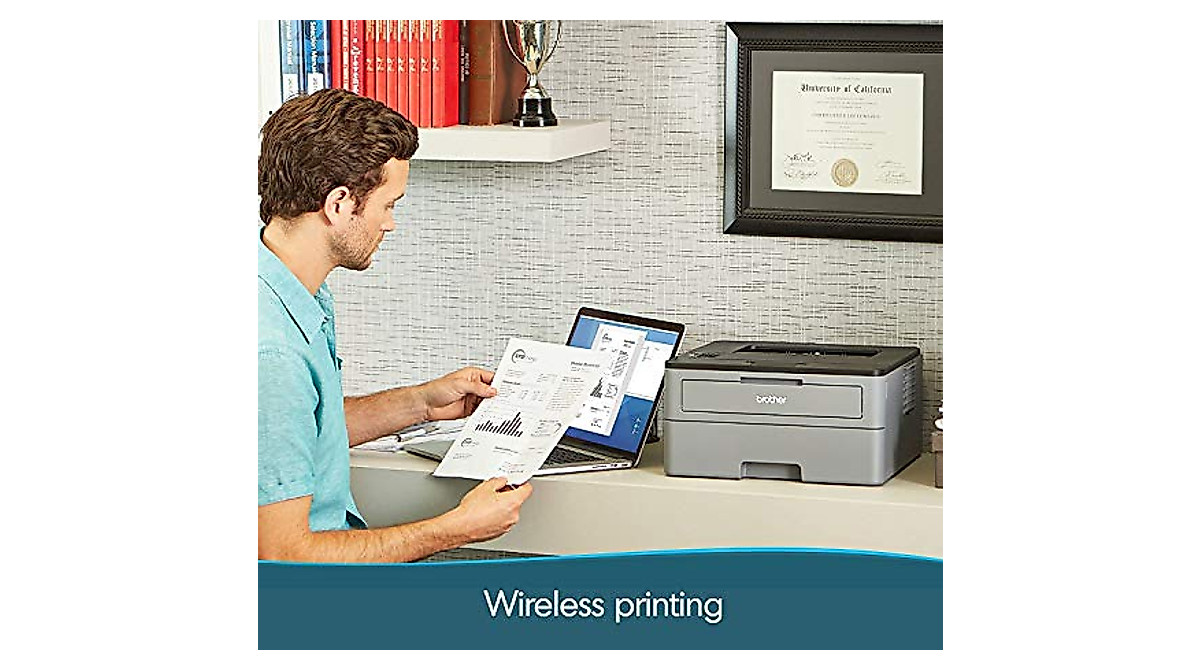 Brother L-2350DW Laser Printer - Compact & Fast for Small Offices