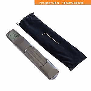 Moreup Digital Guitar Chords Trainer, Portable 6 Fret Guitar Practice Neck Tool with Rotatable Screen Showing Chords Chart Metronome (Model B)