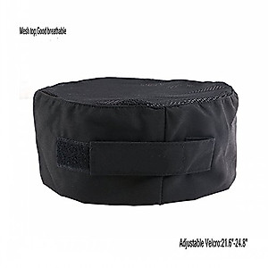 Chefs Hat Breathable Mesh Top Skull Cap Adjustable Size 21.6"-24.8"