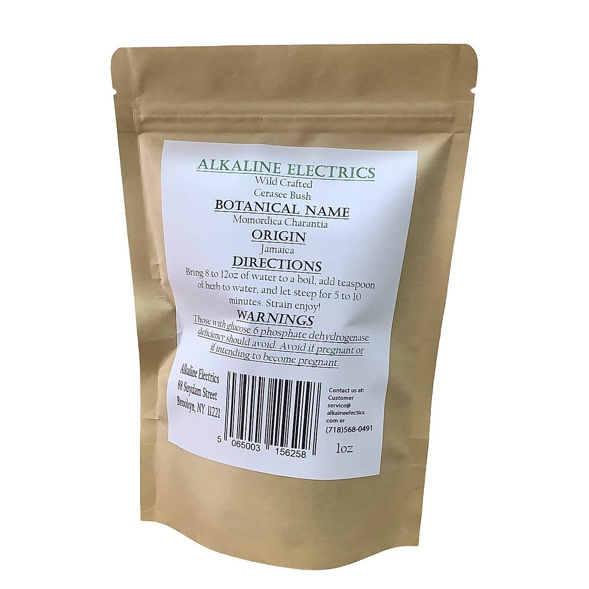 Cerasee | Bitter melon | Bush Tea | Wildcrafted from Jamaica | Responsible Harvested | Resealable Packaging Ensures Freshness | Momordica Charanta | 100% Natural | 1oz