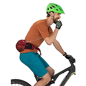 Osprey Seral 4 Lumbar Bike Hydration Pack, Black, One Size