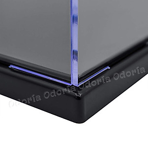 Odoria Clear Acrylic Assembly Required Display Box Case 14.6" High Dustproof Figure Gundam Display