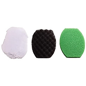 Pennington Aquagarden , Pond Filter for Ponds , Foam Filter Set , Polymer Wool Filter Pads , Pond Maintenance Kit , Suitable for Inpond 5 in 1 600 Gallon Model, White, Large (Fit 600)