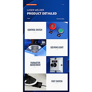 Jewelry Welding Machine Laser Welder Jewelry 60J Gold Silver Laser Welding Machine Laser Spot Welder Small Spot Laser Welders Jewelry Laser Welding Machine