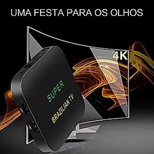 2023 Brazil IPTV Super Box with HDMI 2GB+16GB Quad cores 6K Video Supported OTA Upgraded H.265 USB 2.0/3.0