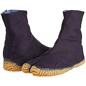 Japanese Tabi Shoes Matsuri Jog Navy 6 Clips (27.5cm)