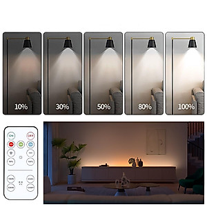 E26 Rechargeable Battery Operated Light Bulb,2Packs,300LM,40W Equivalent,Rechargeable Light Bulbs with Remote Control Timer and 3 Color Temperature,Puck Emergency Lamp,Dimmer,for Non-Hardwired