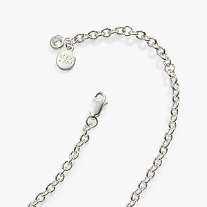 Alex and Ani Cross And Heart Bracelet, Sterling Silver