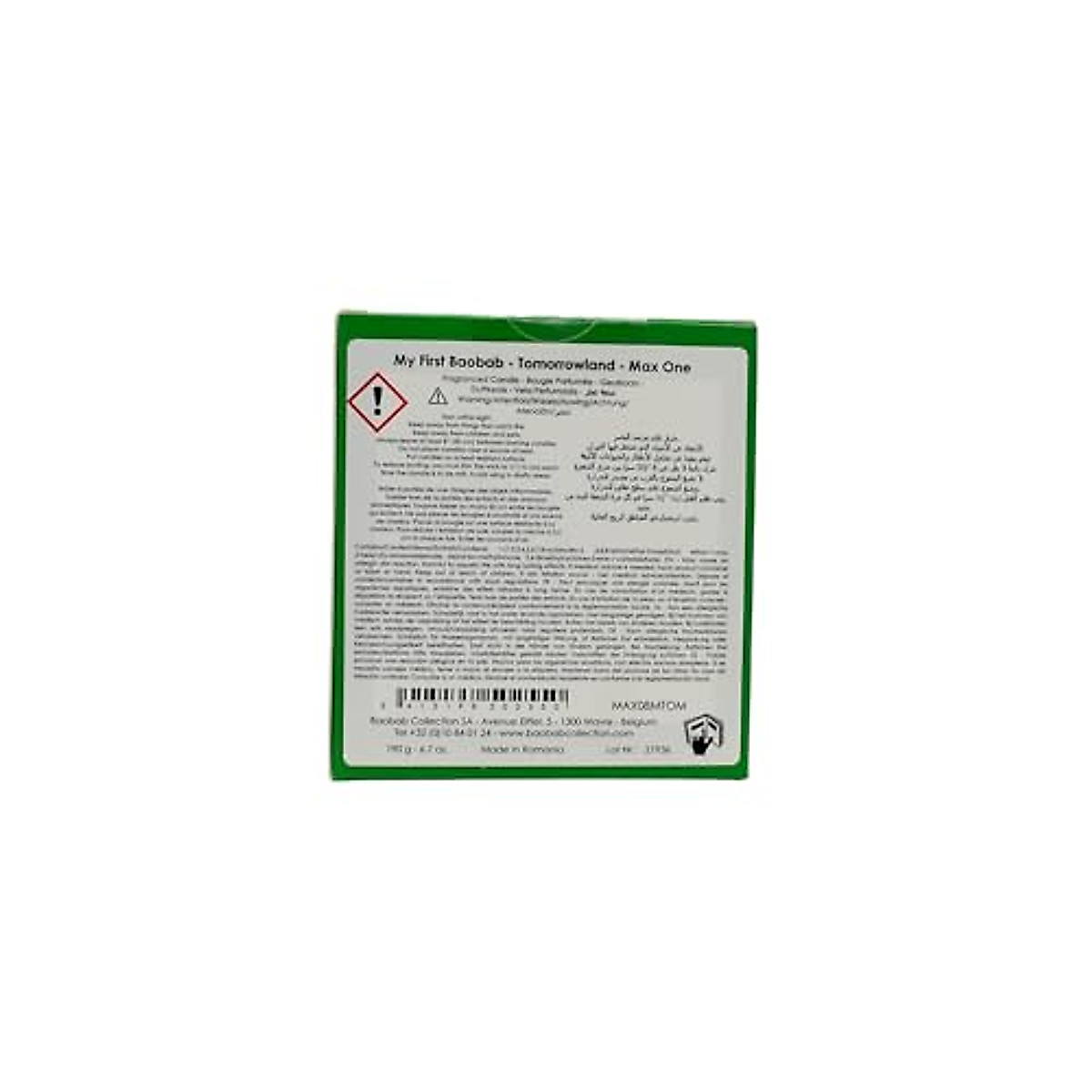 Baobab Collection Candle - Tomorrowland Edition: Lily of The Valley, Moss & Pear Fragrance - Luxurious Aromatic Decor (My First Baobab)