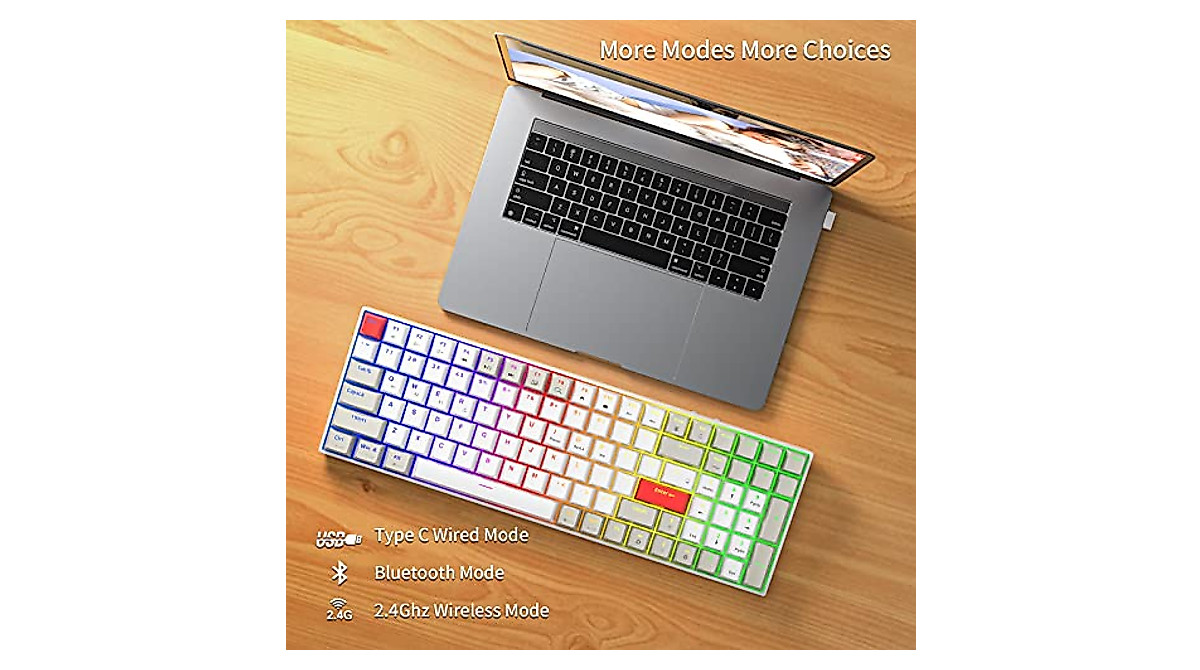 Newmen GM1000 Wireless Mechanical Gaming Keyboard