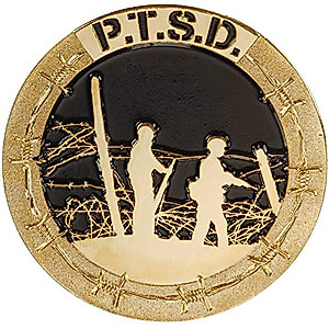 MEDALS OF AMERICA EST. 1976 PTSD Challenge Coin
