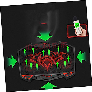 UKCOCO 3 Notebook Holder Laptopstand Anti Skid Pads Non-Slip Mat Nonslip Mat USB Cooling Pad Silent Laptop Cooler Laptop Cooling Stand Laptop Cooling Pad Mute Heat Sink Notebook Stand