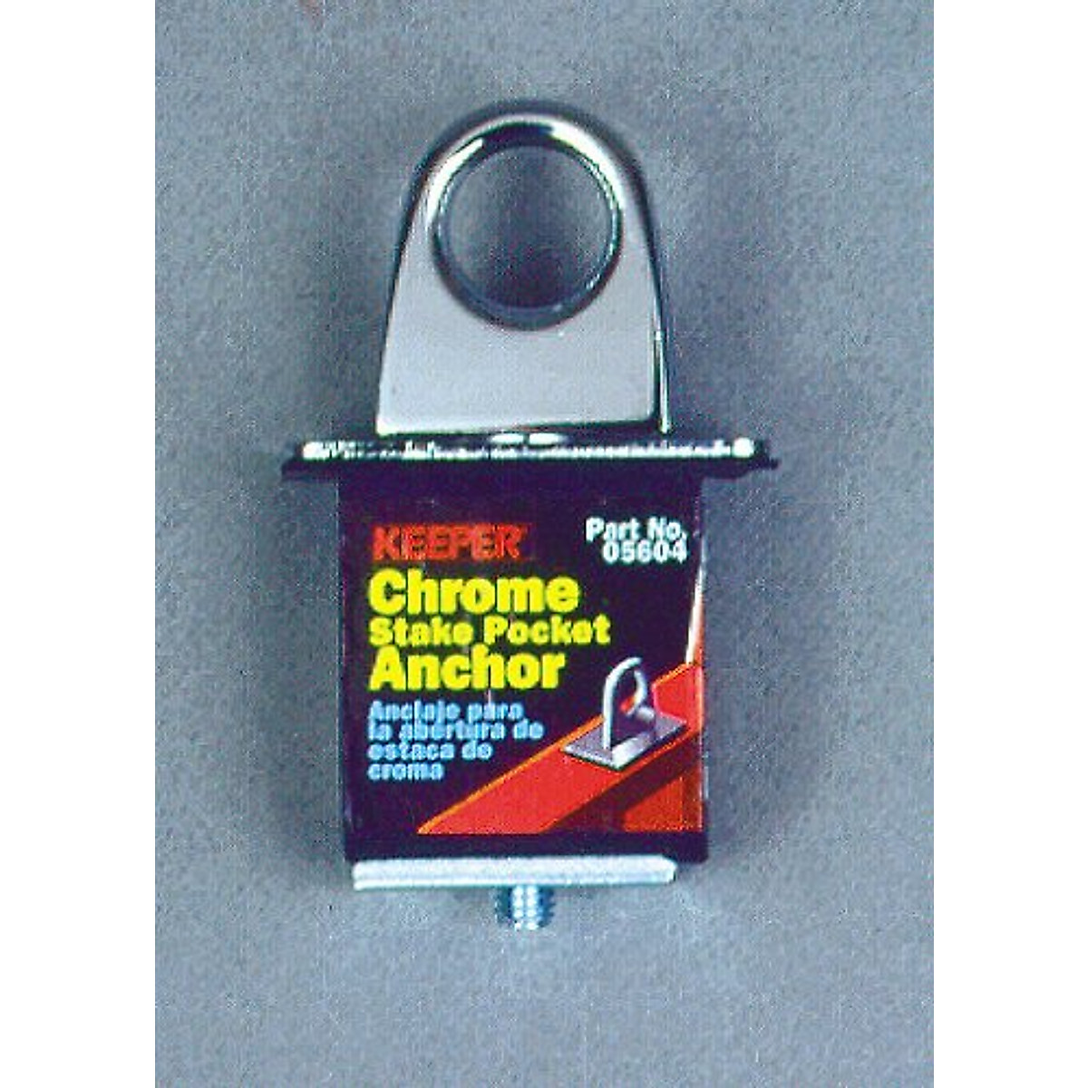 Keeper 05604 Chrome Stake Pocket Anchor Point