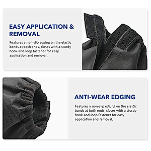 Harrison Howard Horse Waterproof Leg Medicine Boot Cover-Red