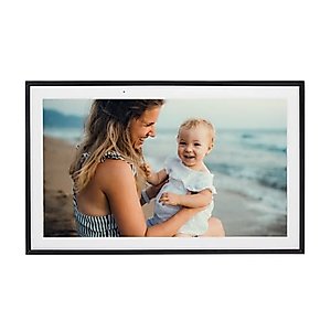Skylight Frame: 15 inch WiFi Digital Picture Frame, Email Photos from Anywhere, Touch Screen Digital Photo Frame Display - Gift for Friends and Family