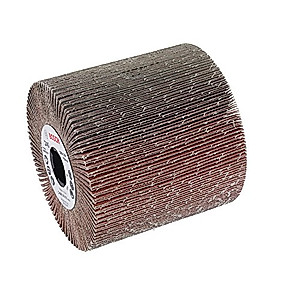 Bosch Professional 2608000597 P60 Flap Sanding Wheel with Fleece, Brown