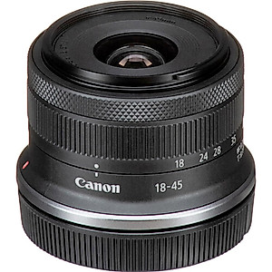 Canon EOS R100 Mirrorless Camera with 18-45mm Lens + Lens Filters + CASE + Accessory Bundle (Renewed)