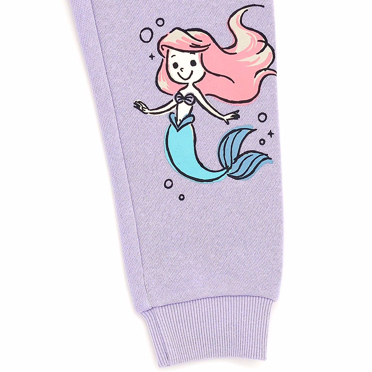 Disney Princess Rapunzel Jasmine Aurora Toddler Girls Fleece Sweatshirt and Pants Set Purple 5T