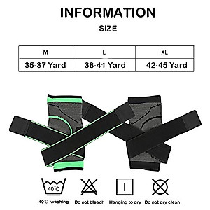 ZEERKEER Ankle Brace for Women & Men(1 Pair), Adjustable Compression Ankle Braces Breathable Ankle Support Brace, Super Elastic and Comfortable for Arthritis, Sports Injuries and Recovery (L)
