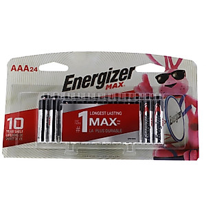 Energizer Max Performance Alkaline AAA Batteries, 24-Count
