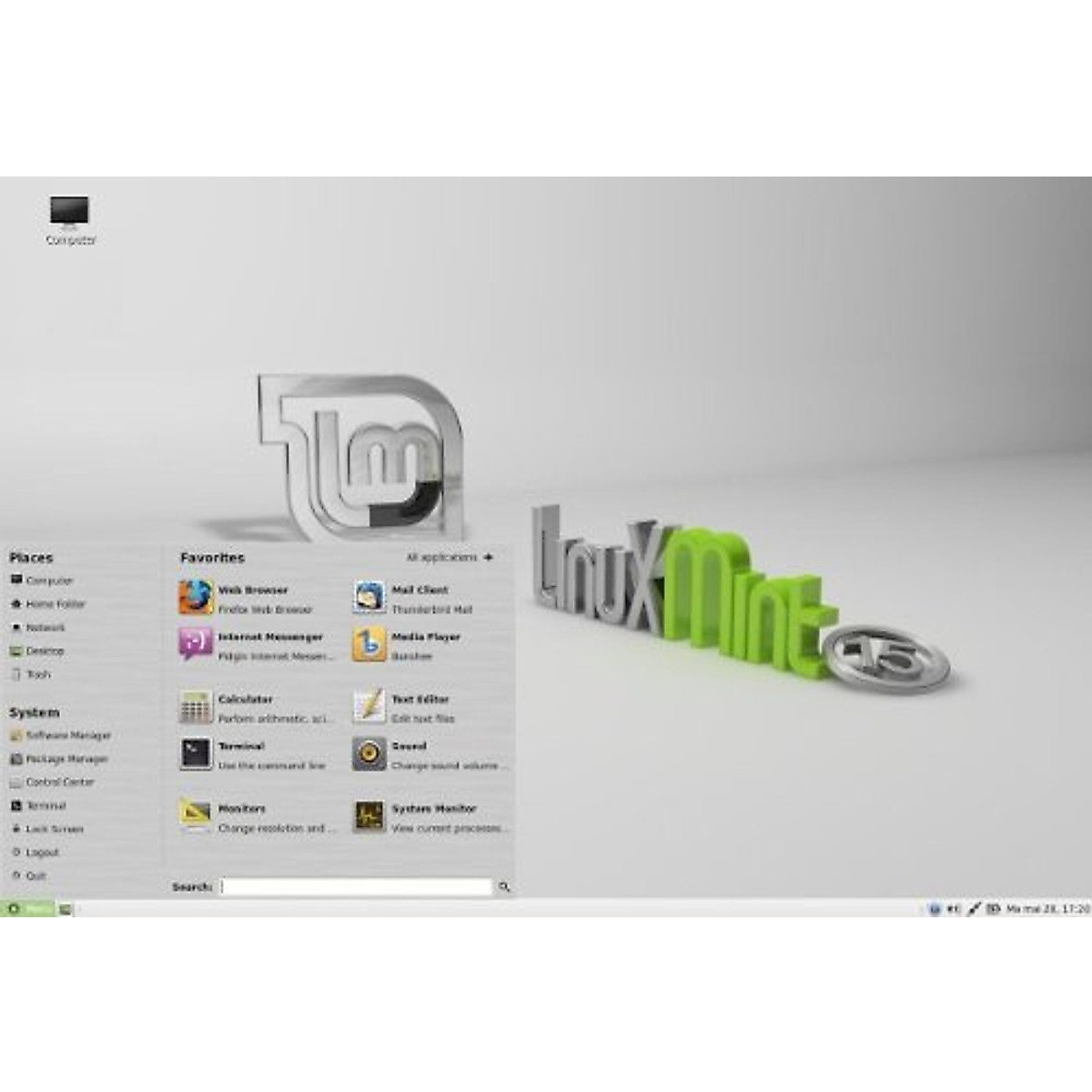 Linux Mint 15 on 16gb USB Flash Drive 32 Bit & 64 Bit Mate Cinnamon KDE Xfce Included -- DVD Bonus Material Included