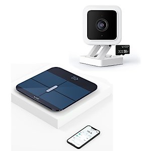WYZE Smart Scale X & Cam V3 & 32GB Micro SD Card Bundle