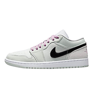 Nike Women's WMNS Air Jordan 1 Low Se Barely Green, Barely Green/Black, 7.5W