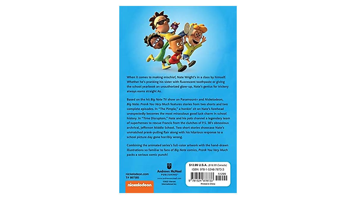 Big Nate: Prank You Very Much - A Graphic Novel