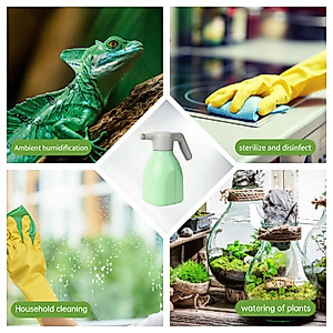 ACORNS Electric Spray Bottle 2L/0.5Gallon,Automatic Plant Sprayer,Pump Sprayer,Indoor Plant Sprayer with Adjustable Nozzle (Green)