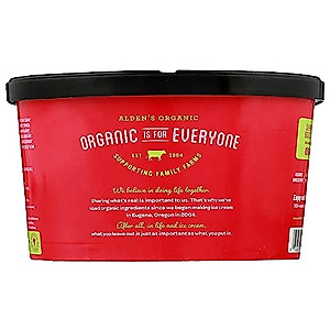 Alden's, Organic Strawberry Ice Cream, 48 oz (Frozen)