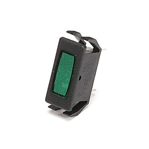 Pitco P5045042 Green Rectangle Lamp 28 Volt