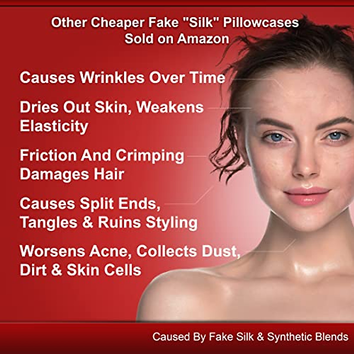 Lunar Silks, Highest Grade 6A 100% Pure Mulberry Real Silk Pillowcase 22 Momme (Both Sides) for Hair and Skin - Acne Free - 1PC in Gift Box (Slate Grey, Queen)