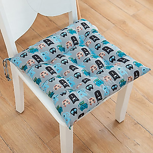 TUNKENCE Chair Pads Indoor Chair Cushions Soft Warm Floor Cushion for Kids Soft Seat Cushion Pads Non Slip for Lounge, Kitchen,Office