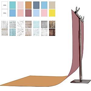 28 Patterns Small Photo Backdrop Product Backgrounds 14 Pieces 22x34in Double-Sided Food Photography Backdrops Tabletop Small Product Photography Props